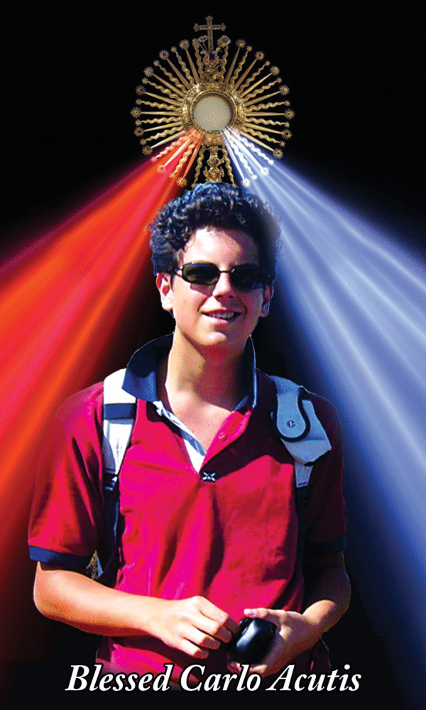 Blessed Carlos Acutis Holy Cards (pack of 100) – Laity for Mercy